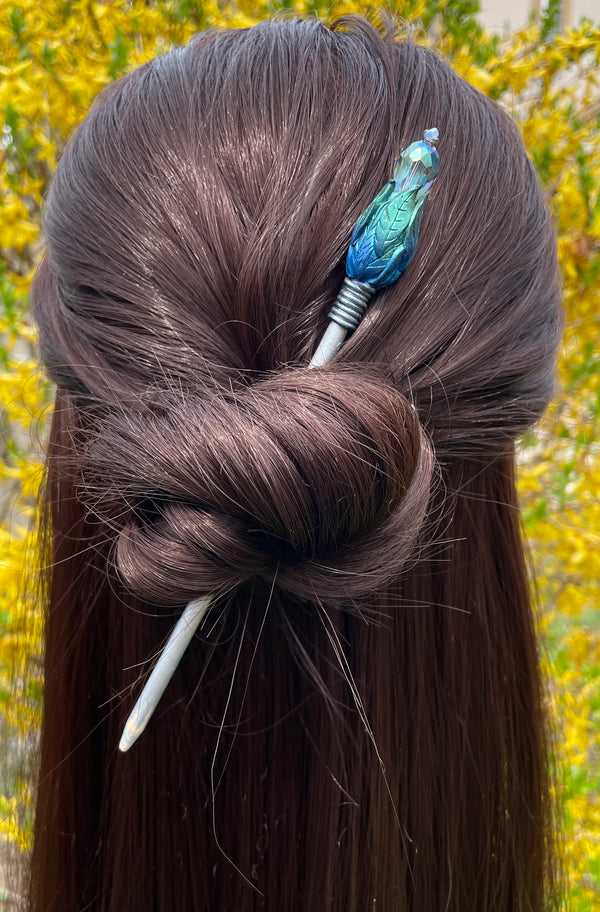 Leaf Crystal Hair Stick – PAULA MCNULTY DESIGNS