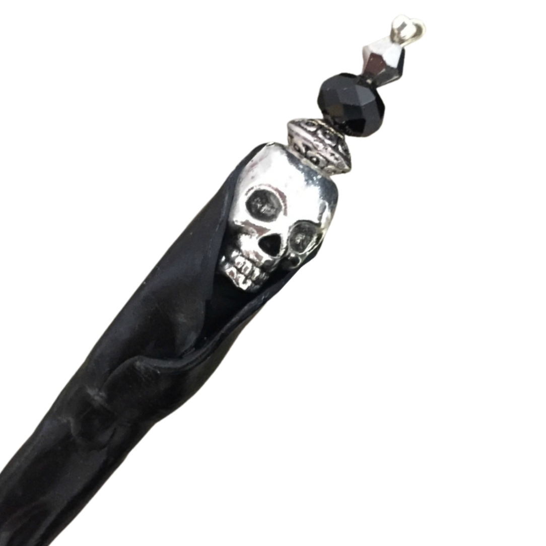 Grim Reaper Skull Hair Sticks – PAULA MCNULTY DESIGNS